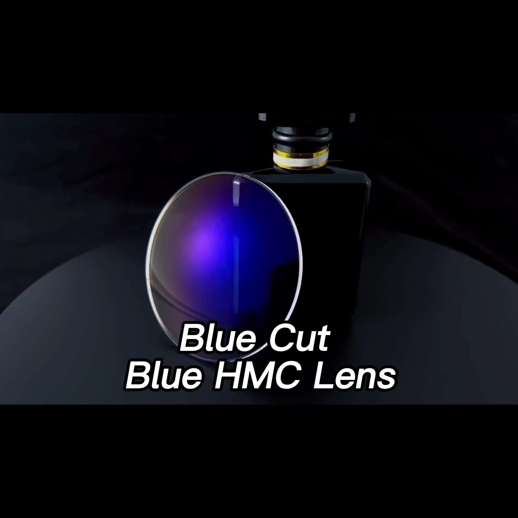 Lentes Oftalmicas Ophthalmic Lenses 1.499/1.56/1.61/1.67/1.74 Hmc Blue ...