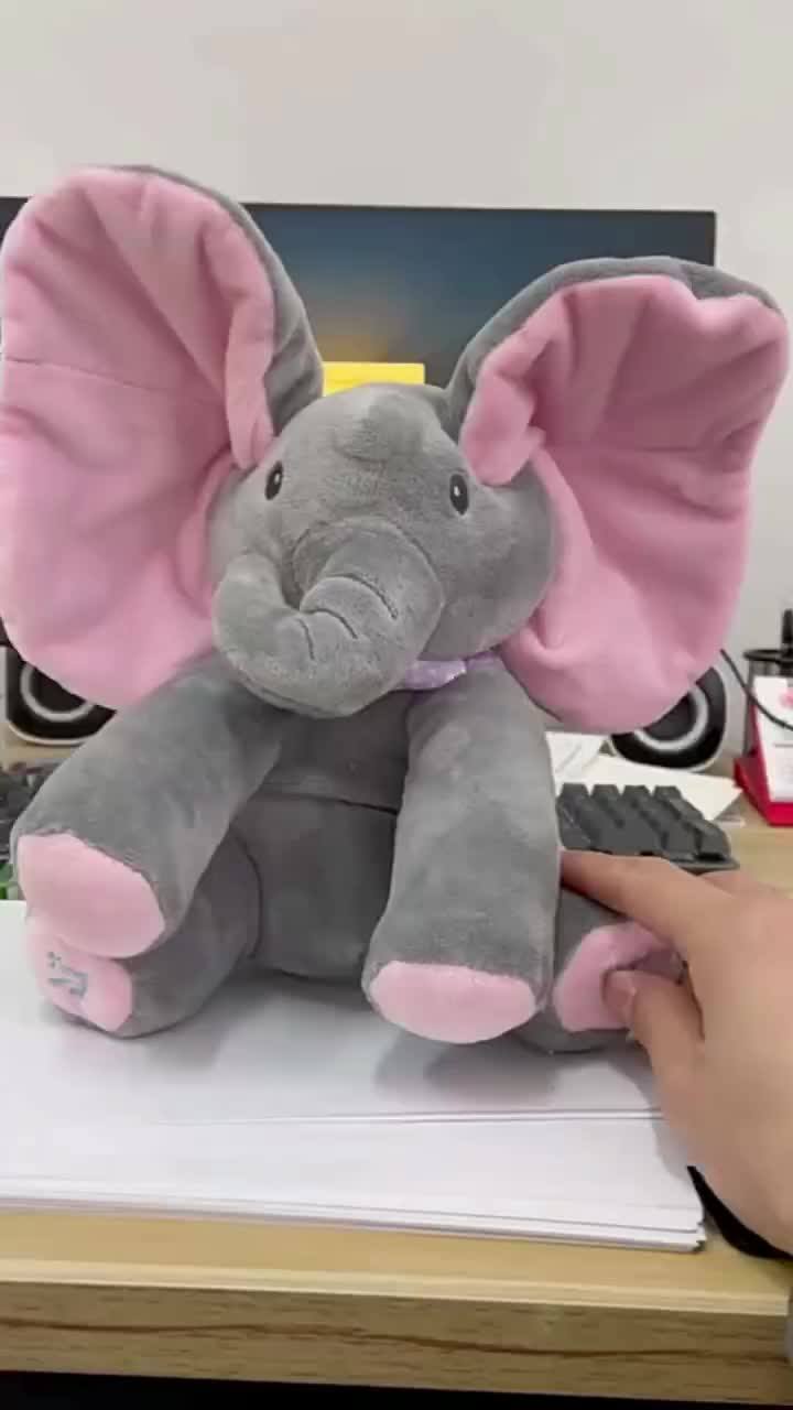 Custom Singing Music Talking Toy Interactive Soft Stuffed Animal Toy ...