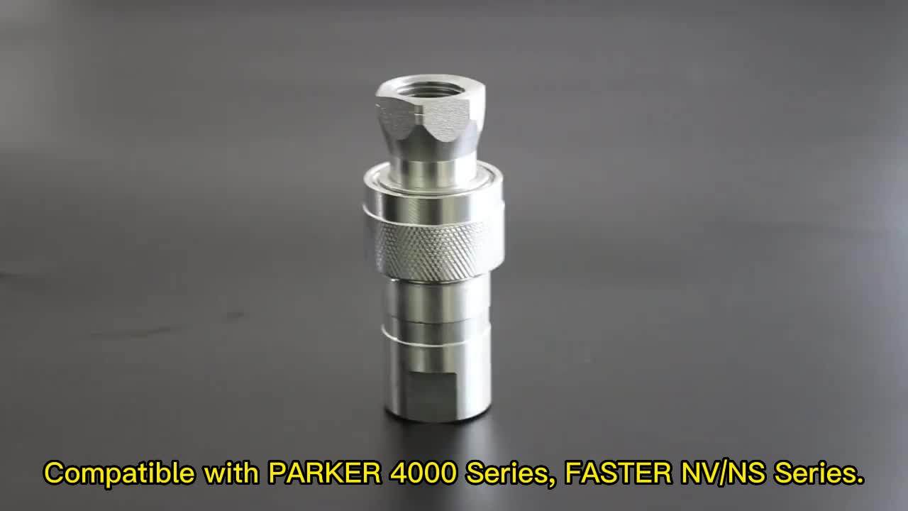 Iso5675 Flexible Mechanical Hydraulic Quick Coupling - Buy Hydraulic ...