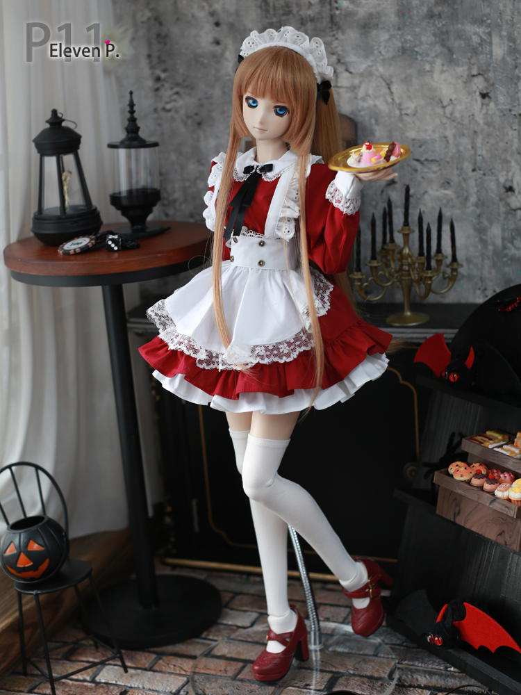 Yahoo!オークション - 【ELEVEN.P】DD SS|S|M|L|DY胸少女用お洋服 メイ...