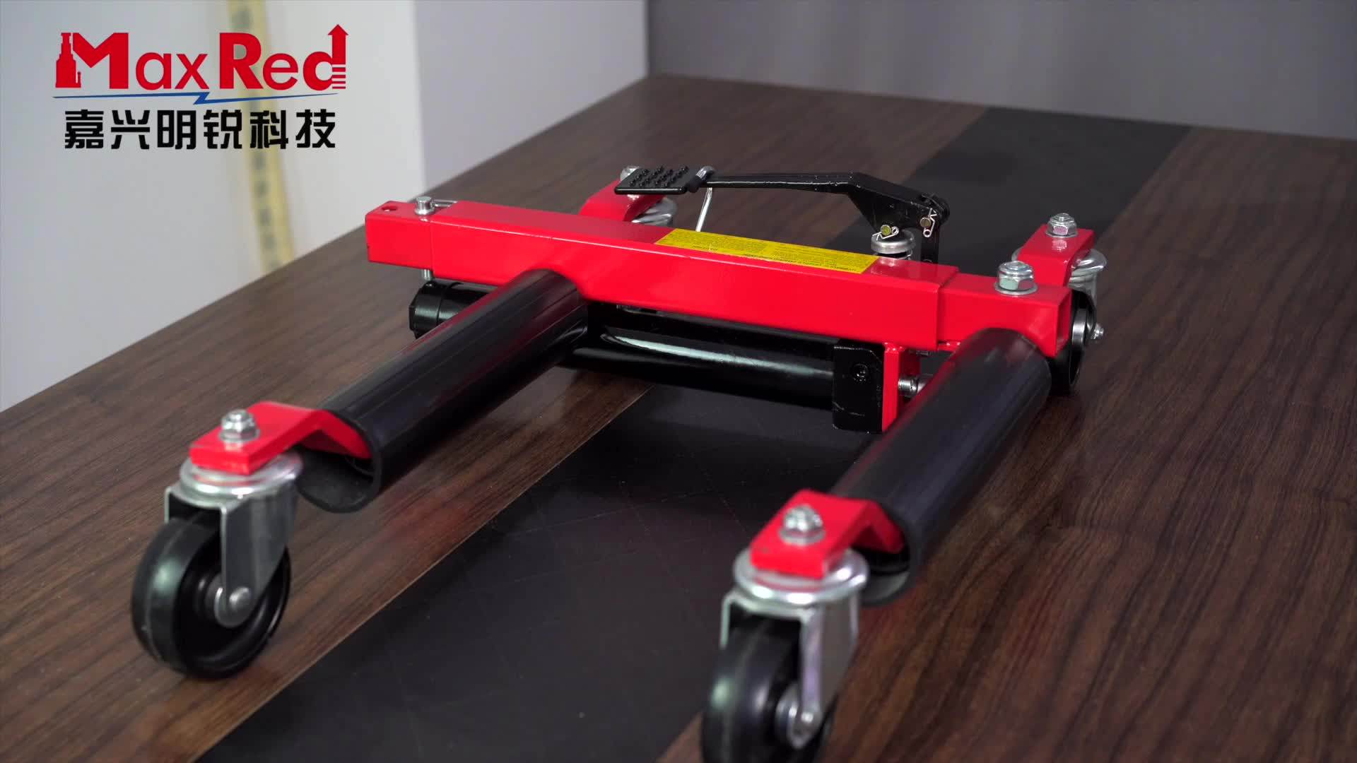 Hot Sale Car Dolly 12" Go Jacks Aluminum Roller Wheel Dolly Hydraulic ...