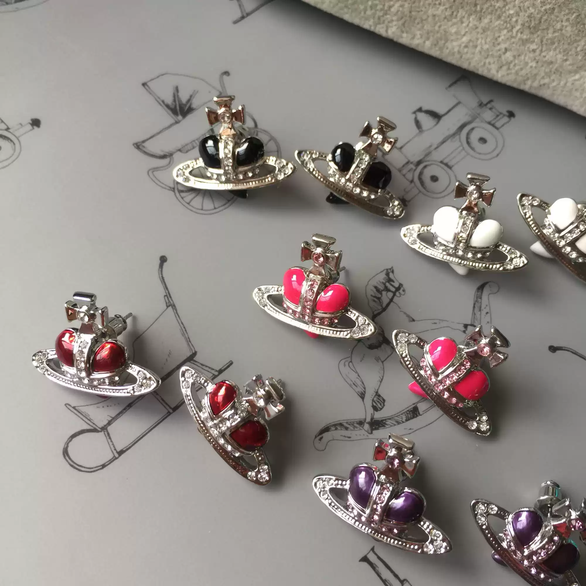 心形土星耳針 e020 e021 e022 e019 e023包郵