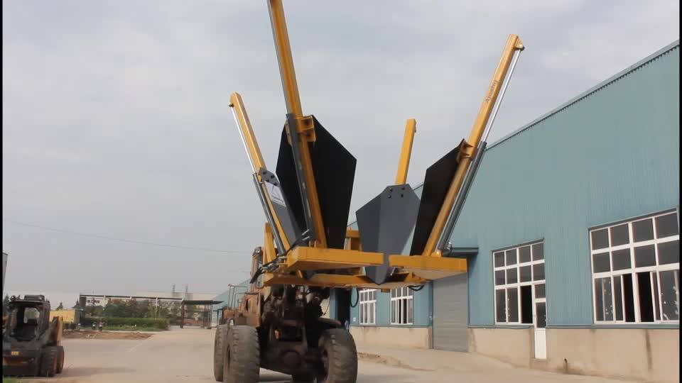 Hcn Wheel Loader New Big Tree Transplanter Spade For 5ton Wheel Loader ...