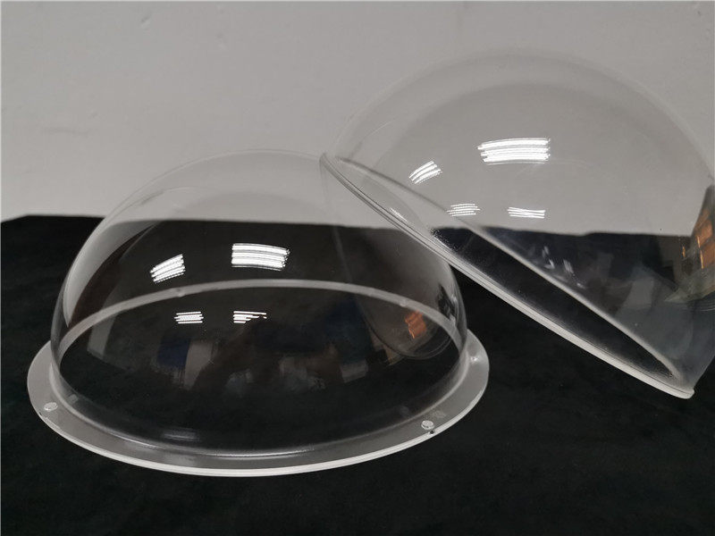 Ready-to-ship acrylic hemisphere display case: crystal-clear aesthetics ...