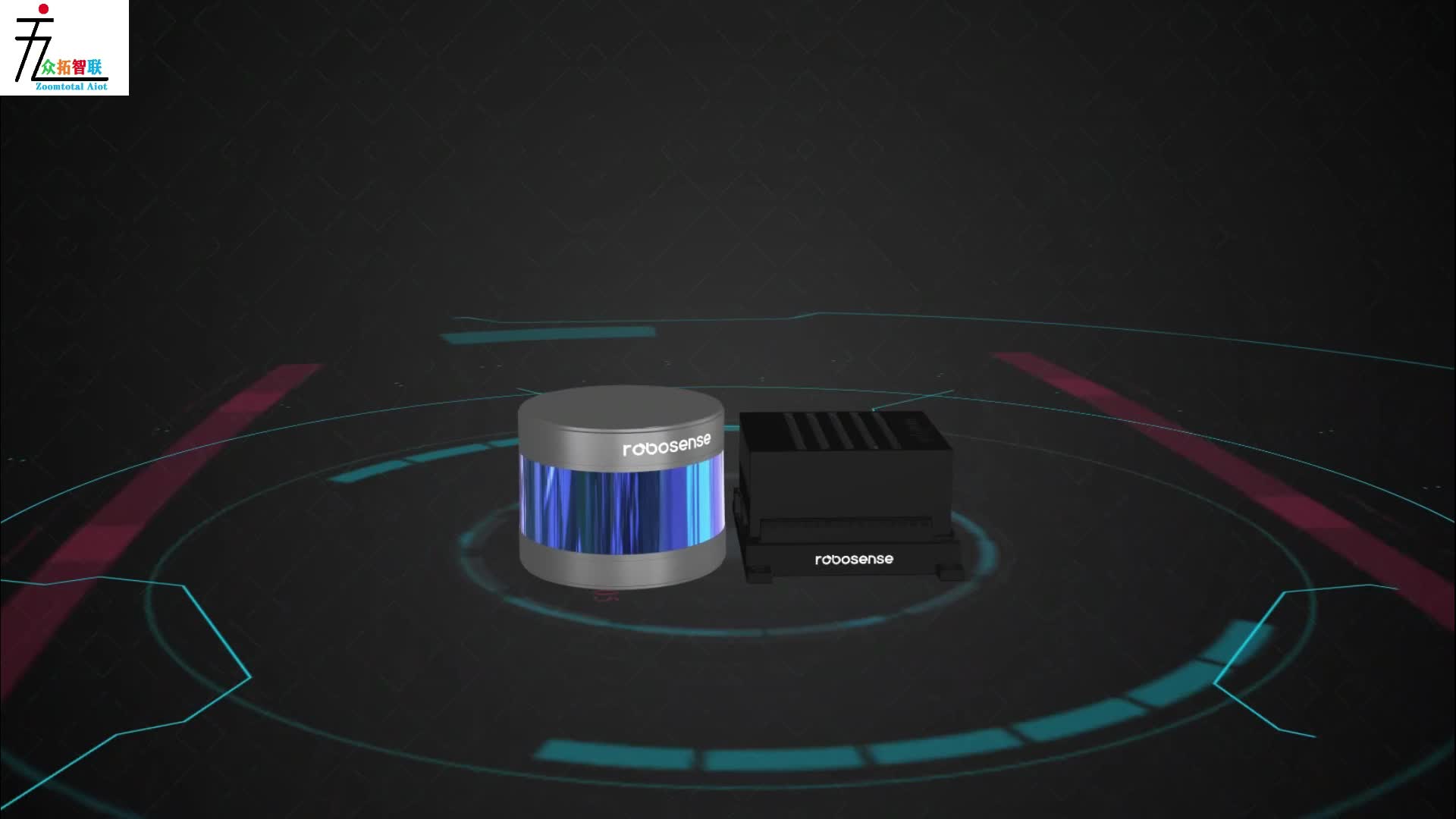 Robosense Rs 16 Beams Lidar Scanner 150m Long Detection Range Lidar