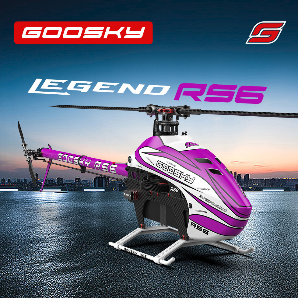 Goosky gutian technology rs6-600 level model aircraft 3d remote control ...