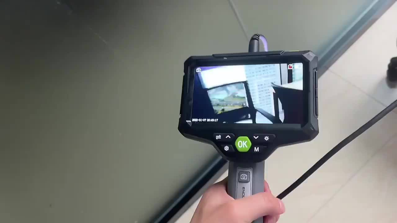 Anesok G51 Triple Lens Endoscope 5 Inch Hd Resolution Ips Screen Probe ...