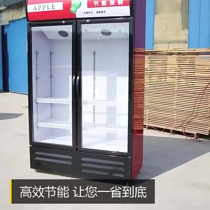 Vertical Upright Beverage Showcase Display Freezer Refrigerator - Buy ...