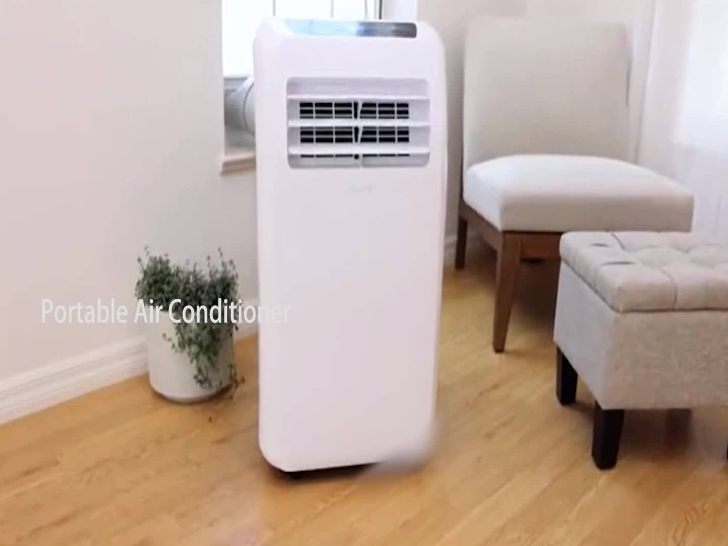 9000btu 220v 110v - 120v 60hz Portable Air Conditioner With Cooling And ...