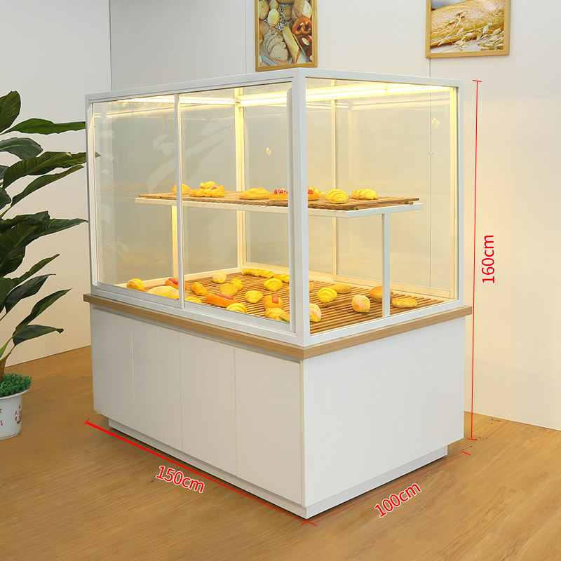 [USD 36.29] Bread cabinet bread display cabinet bread rack island ...