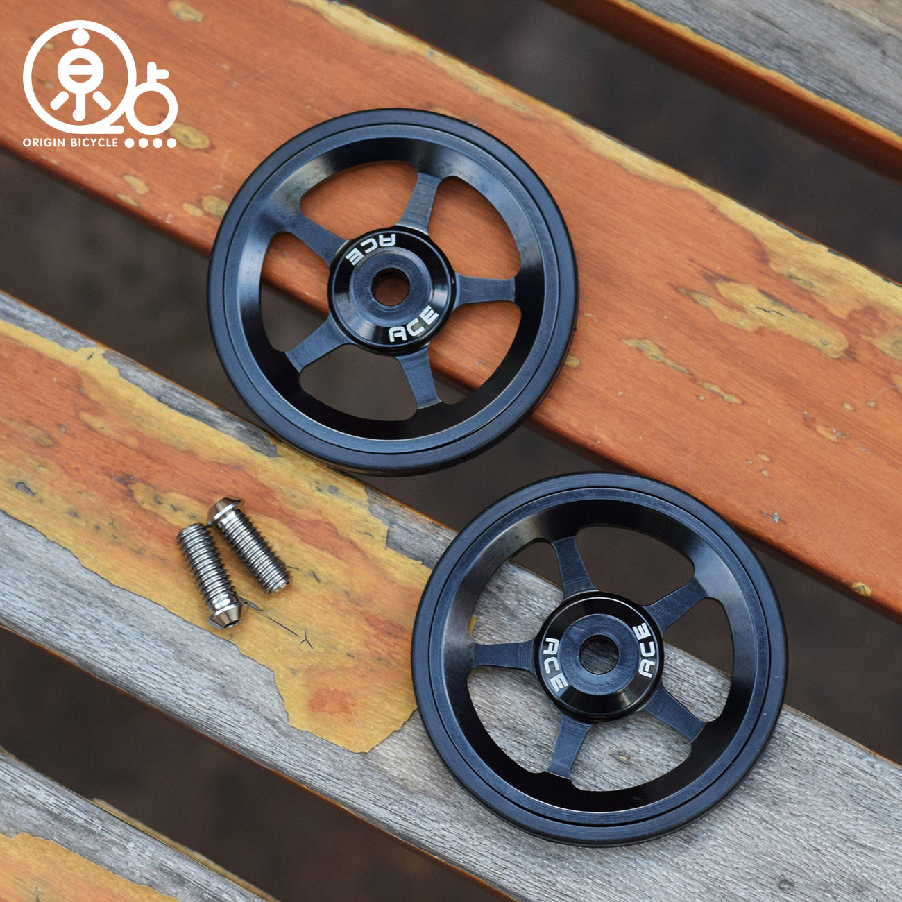 Buy ACE Lightweight Easy wheel Brompton small aluminum CNC super easy ...