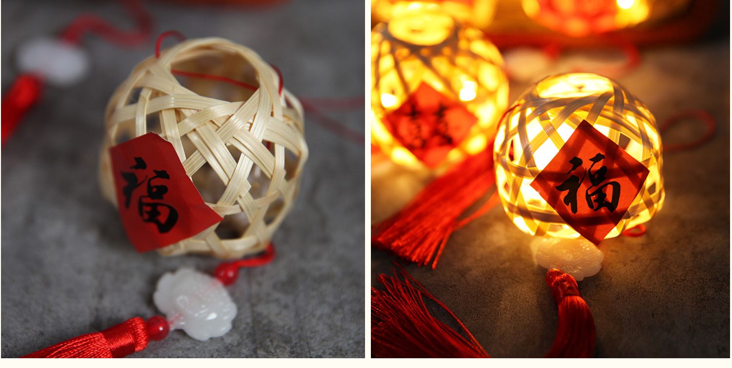 中秋节复古风手编小竹楼竹编小灯笼儿童手提花灯发光福字喜字宫灯-阿里巴巴