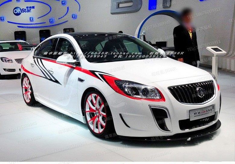 Buick Junwei GS custom carbon fiber front lip GS custom carbon fiber ...