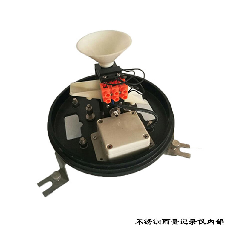 Stainless steel ABS rain recorder tipping bucket self-recording rain ...