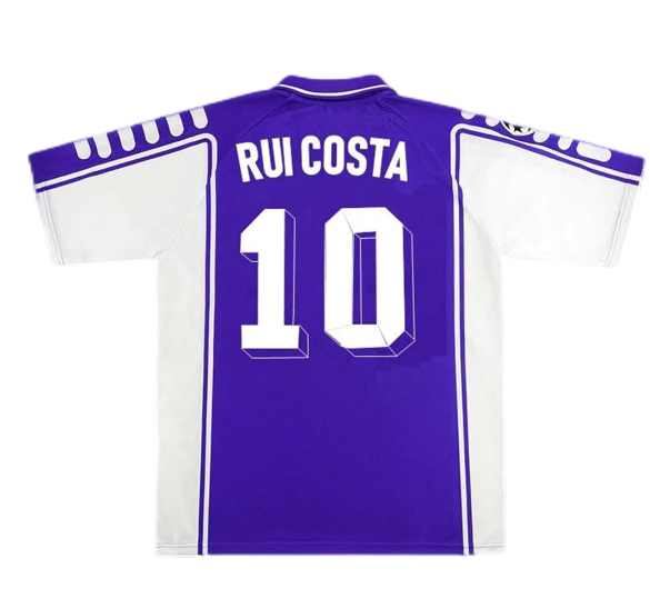 99 00 Retro BATISTUTA RUI COSTA Soccer Jerseys