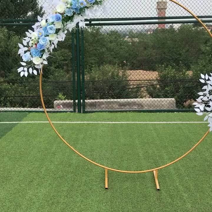 Set Of 3 Wedding Arches For Ceremony,Mesh Arch Backdrop Stand Iron ...