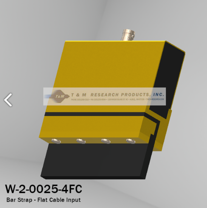 T&M Research Products W-2-005-2FC W-2-0025-4FC W-2-001-6FC W