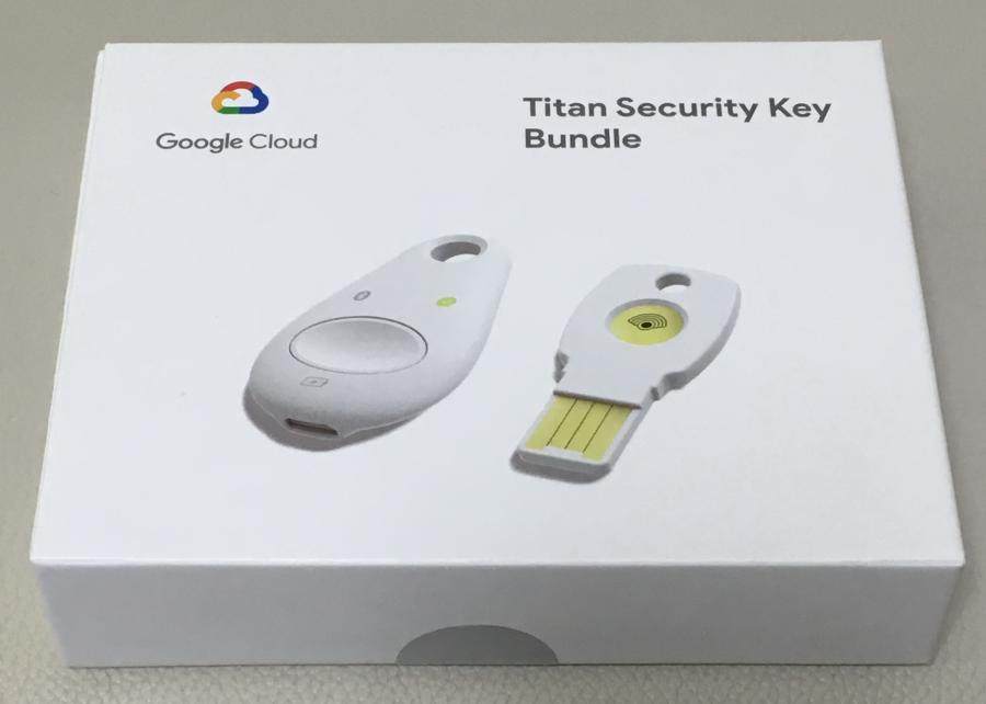 Google Titan Security Key Bundle USB-A/USB-C/NFC令牌