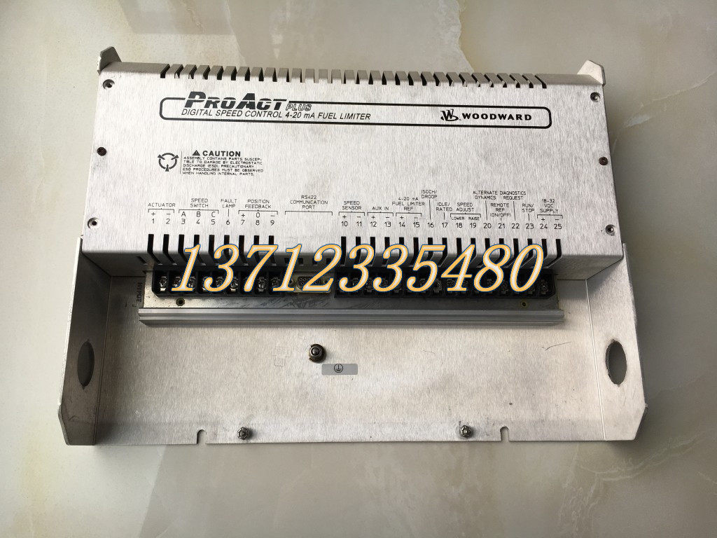 WOODWARD WOODWARD SPEED CONTROL BOARD 9905-792 PROACT DIGITAL SPEED CONTROL