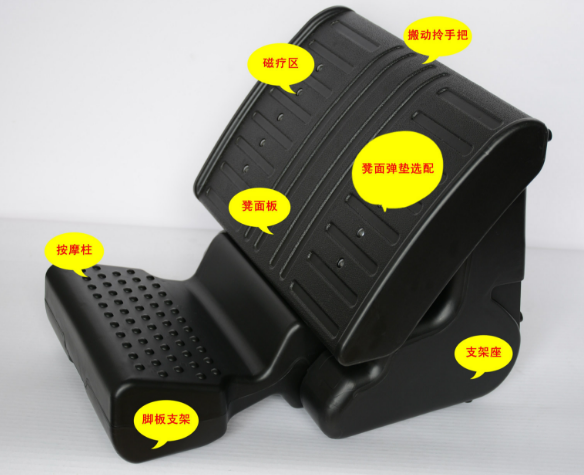 Car seat leg rest extended modified leg support extension plate Rear ...