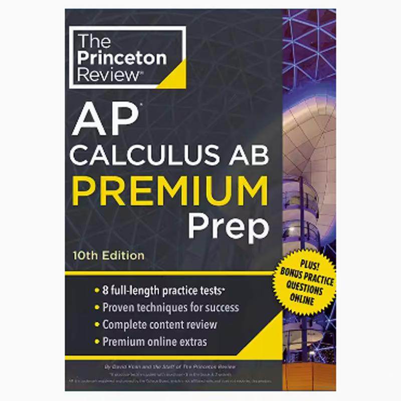 2024年普林斯顿微积分AB，Princeton Review AP Calculus AB第10版，备考秘籍大揭秘？-其它语系-淘宝好物网