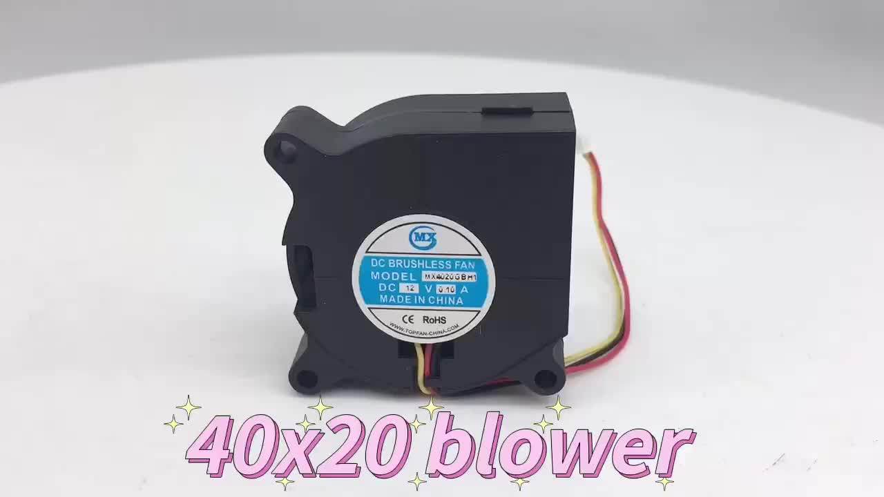 Blower Fan 40mm 5v 12v 24v Dc High Efficient Less Noise Micro Cooling ...