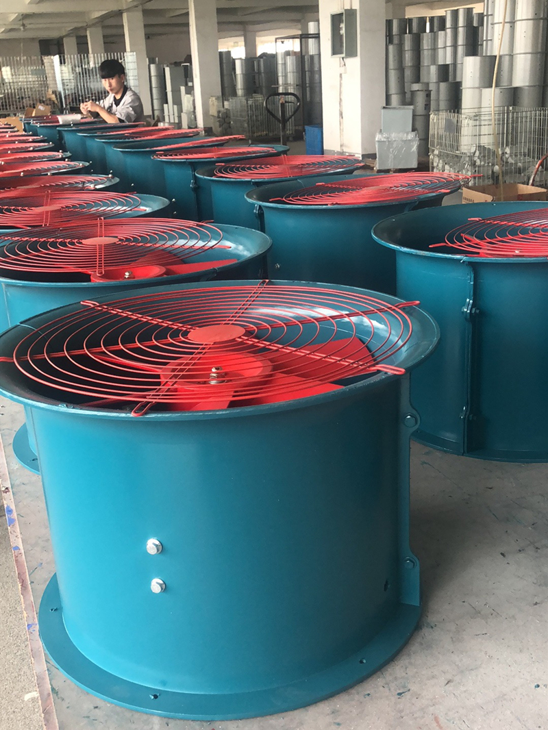 防腐防爆轴流风机BFT35-11-2.8 阻燃玻璃钢通风机 带证书出风弯管-阿里巴巴