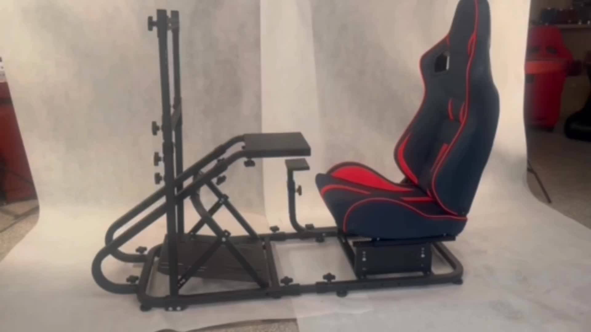 Jbr1012f Gaming Seat Play Station With Bucket Seats Sim Racing ...