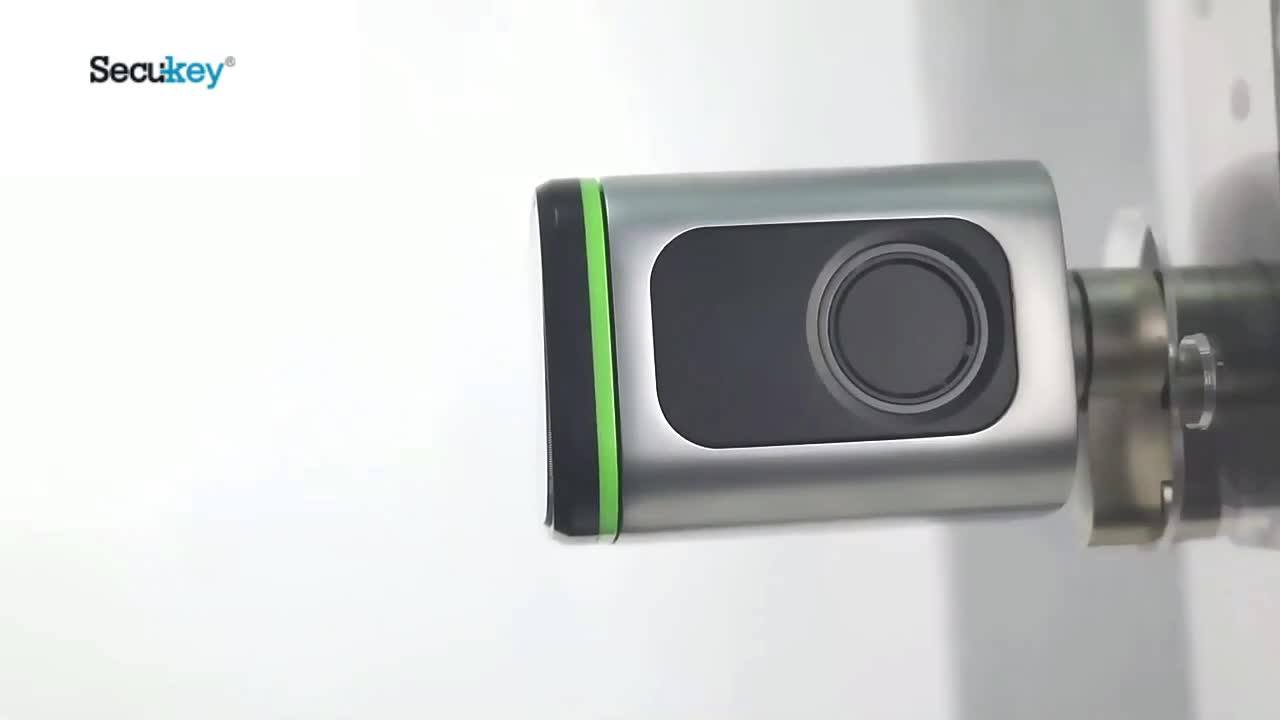 Small Tuya Ble Wifi Cylinder Locks Keyless,Biometric Fingerprint Smart ...