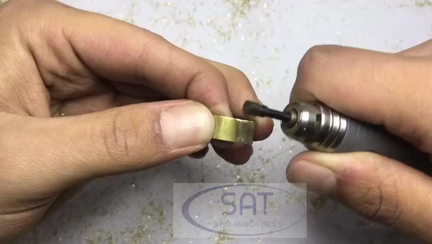 Micromotor Fit Dull Polishing Diamond Effect Faceting Tool Bangle Ring ...