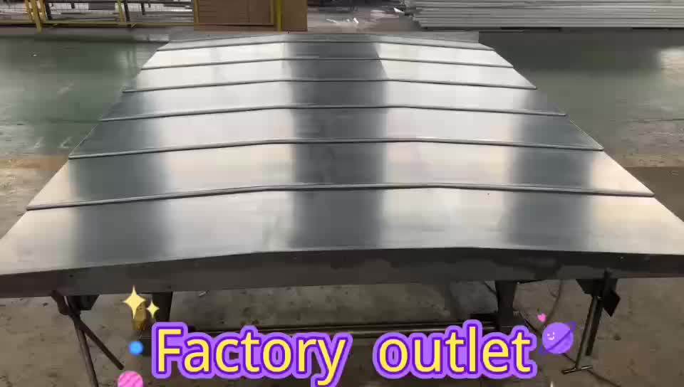 Cnc Slide Rail Telescopic Steel Bellows Cover Durable And Beautiful ...