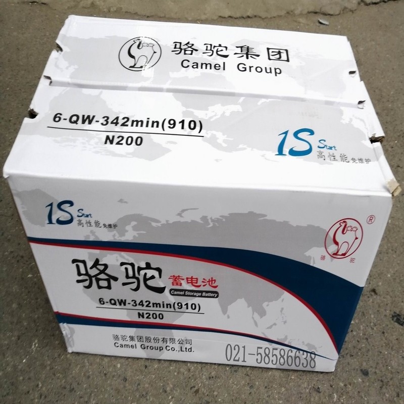 [USD 363.39] Camel 1S 6-QW-342min N200 910CCA battery 12V200ah electric ...