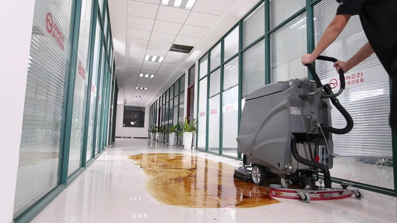 Yangzi X2 Commercial Portable Walk Behind Floor Scrubber Machine ...