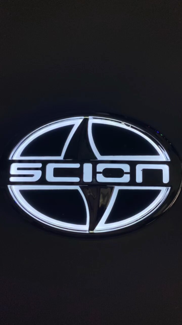 5d Illuminated Car Badge Led Light Auto Logo Lights Car Front Rear ...