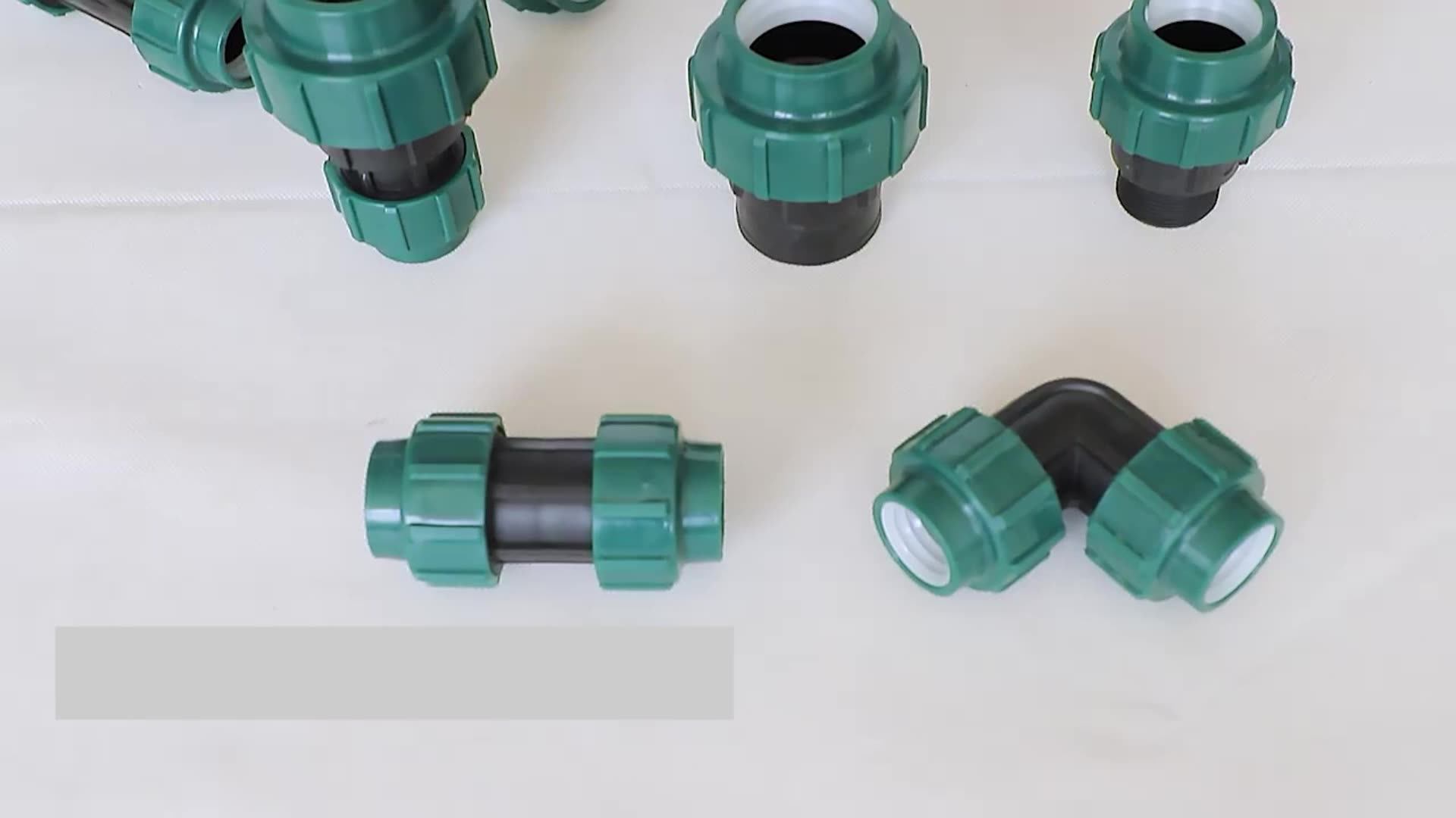 Heavy Duty Male Adaptor Pp Compression Fitting For Watering Pipe ...