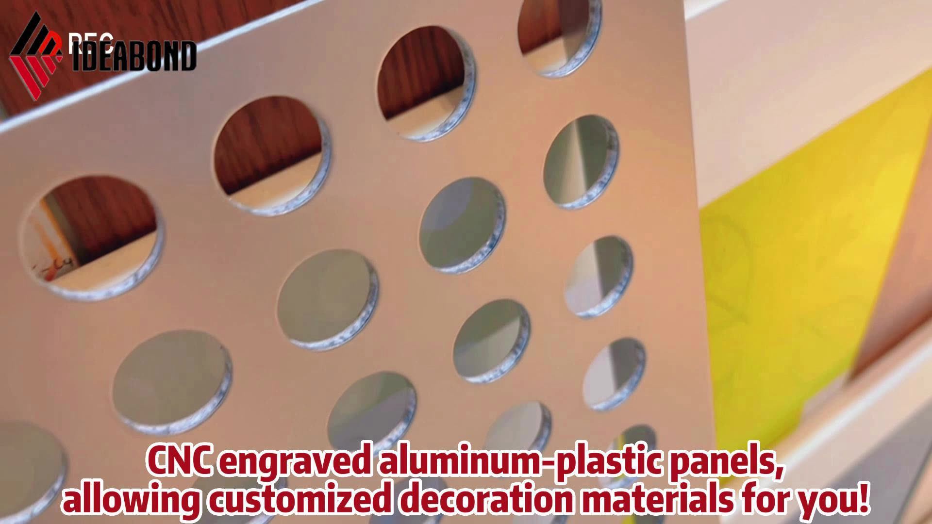 Alucobond Cnc Panel Astm Certificated Perforated Exterior Decoration ...