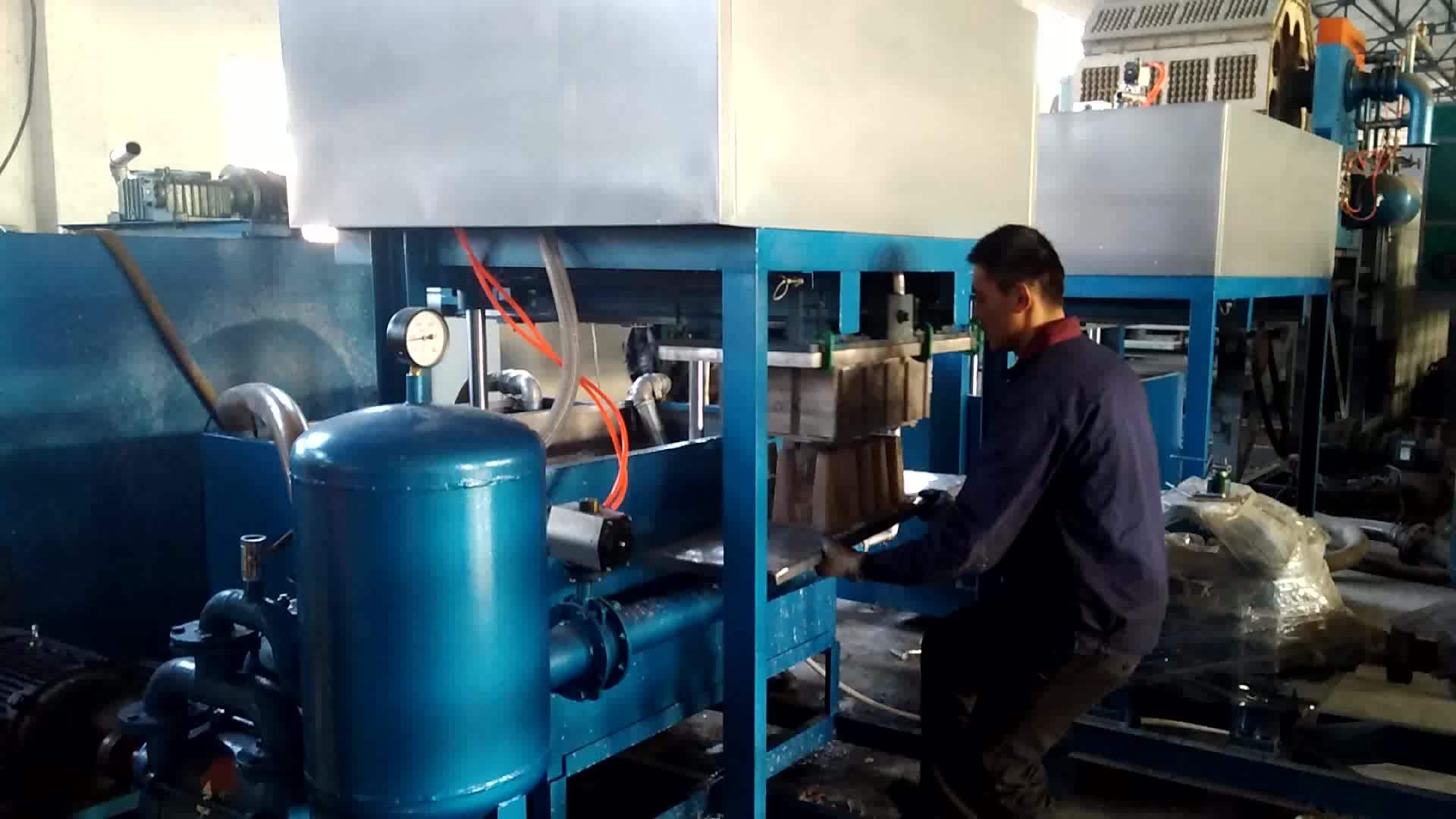 Biodegradable Hinged Molded Pulp Container Making Machine - Buy ...