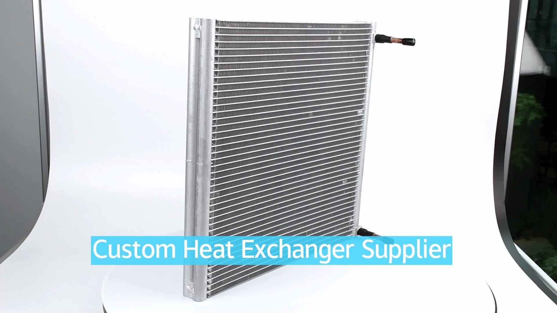 Micro Channel Heat Exchanger Fin Tube Aluminium Microchannel Condenser ...