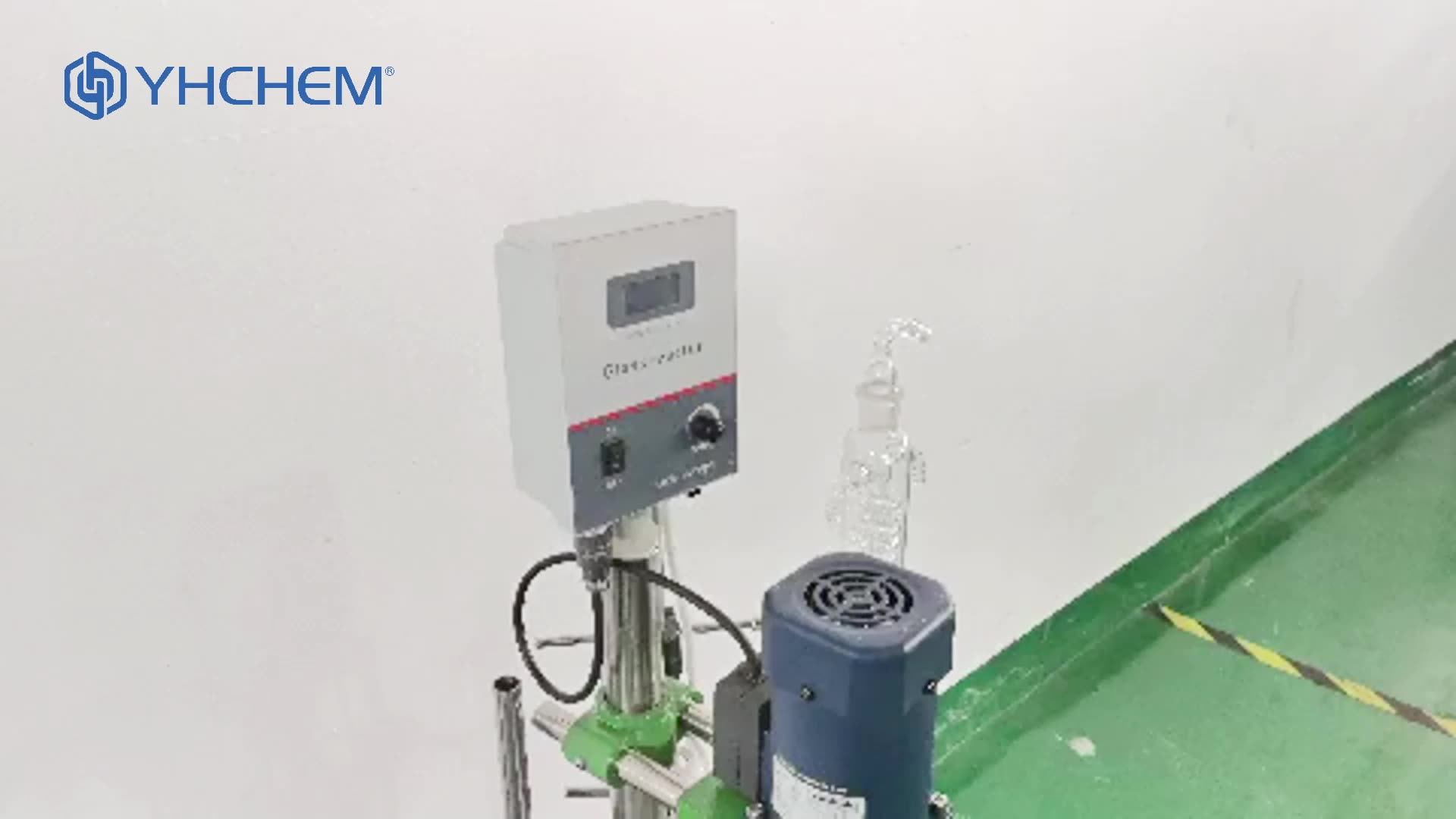 5l Glass Reactor Lab Scale Reactor Small Distillation Equipment Single ...