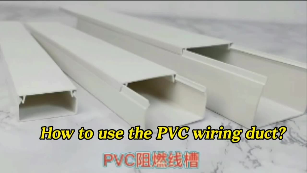 Customized Pvc Wire Channel Cable Duct Pvc Square Tubes Plastic Electrical Cable Duct Rtd Round ...