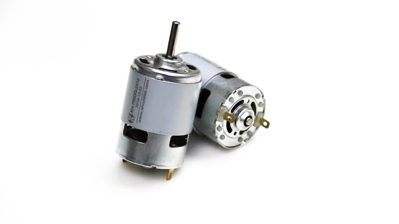 Metal Shell Mini Dynamo Motor For Hair Dryer Factory Supply 755 12v 24v ...