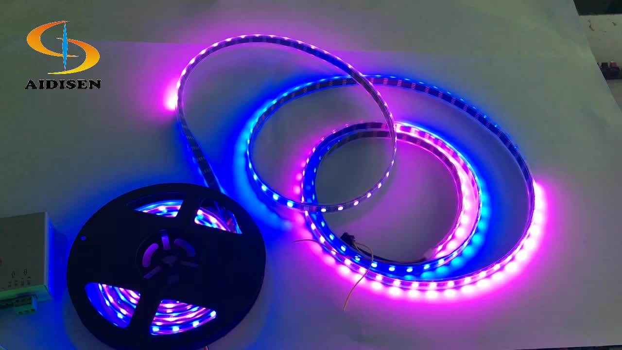 5v Programmable Led Strip Light 30leds/m Rgb Led Strip Ws2812 Led ...