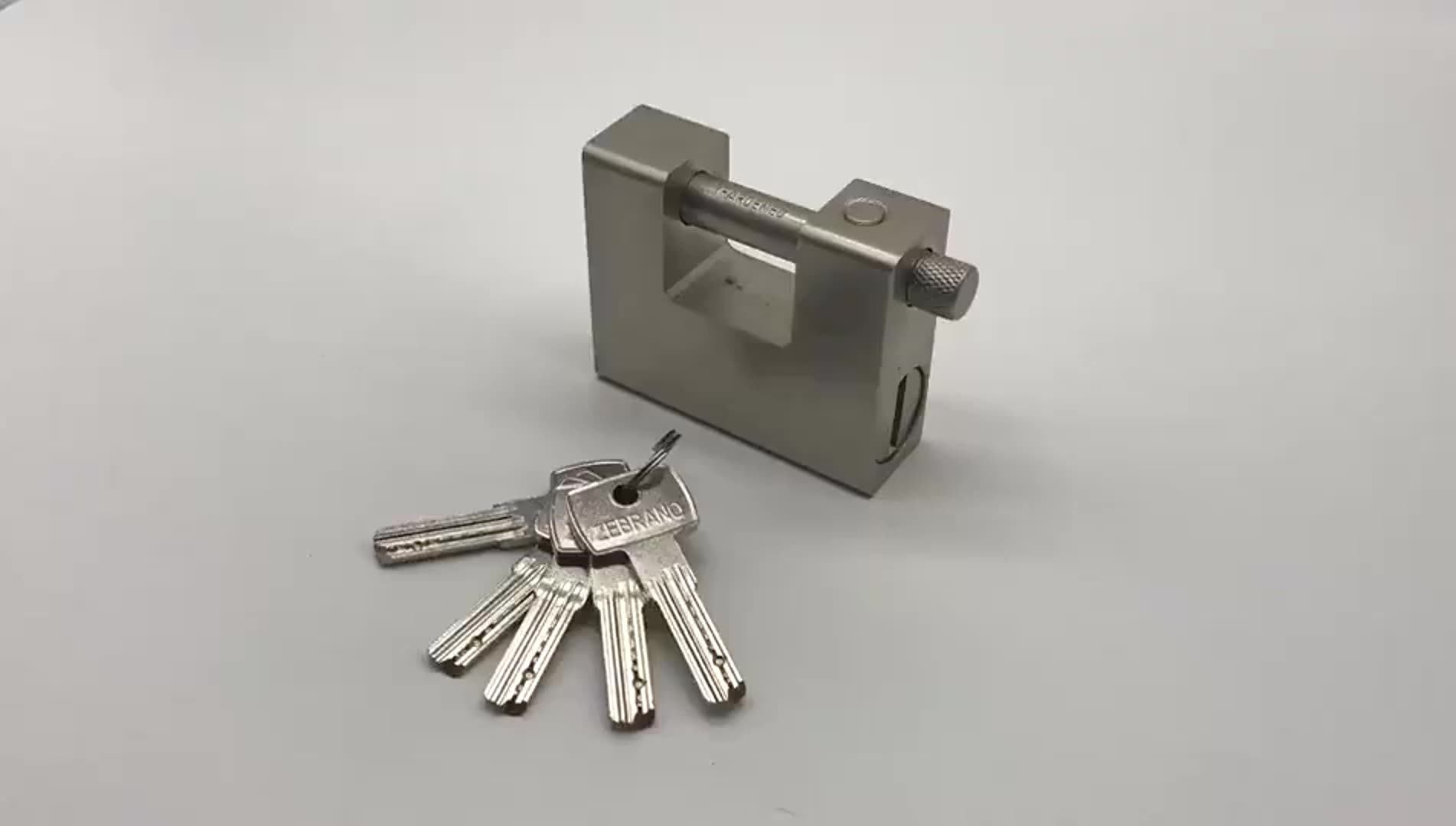 Hotselling Iron Rectangular Heavy Duty Padlock Iron Padlock Rectangular ...