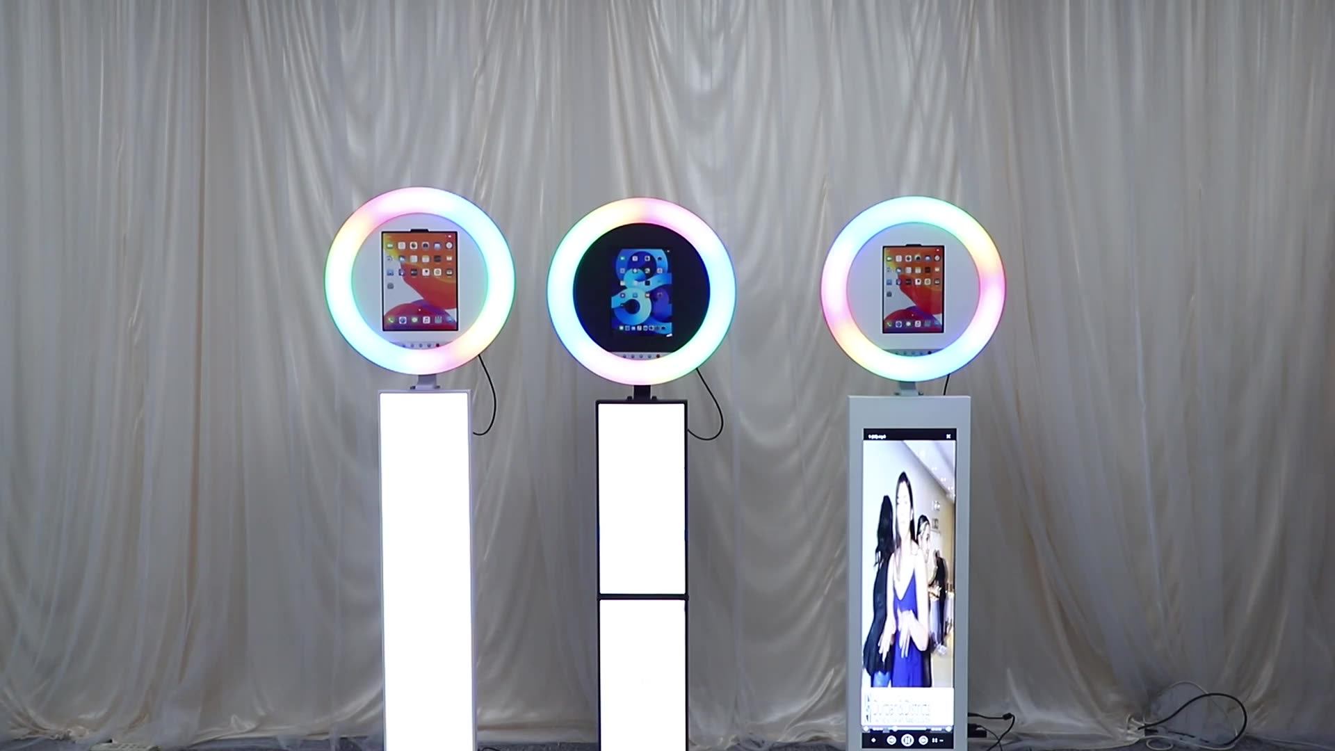 Selfie Portable 12.9 Roaming Photo Booth Ipad Photo Booth Shell 10.9 ...