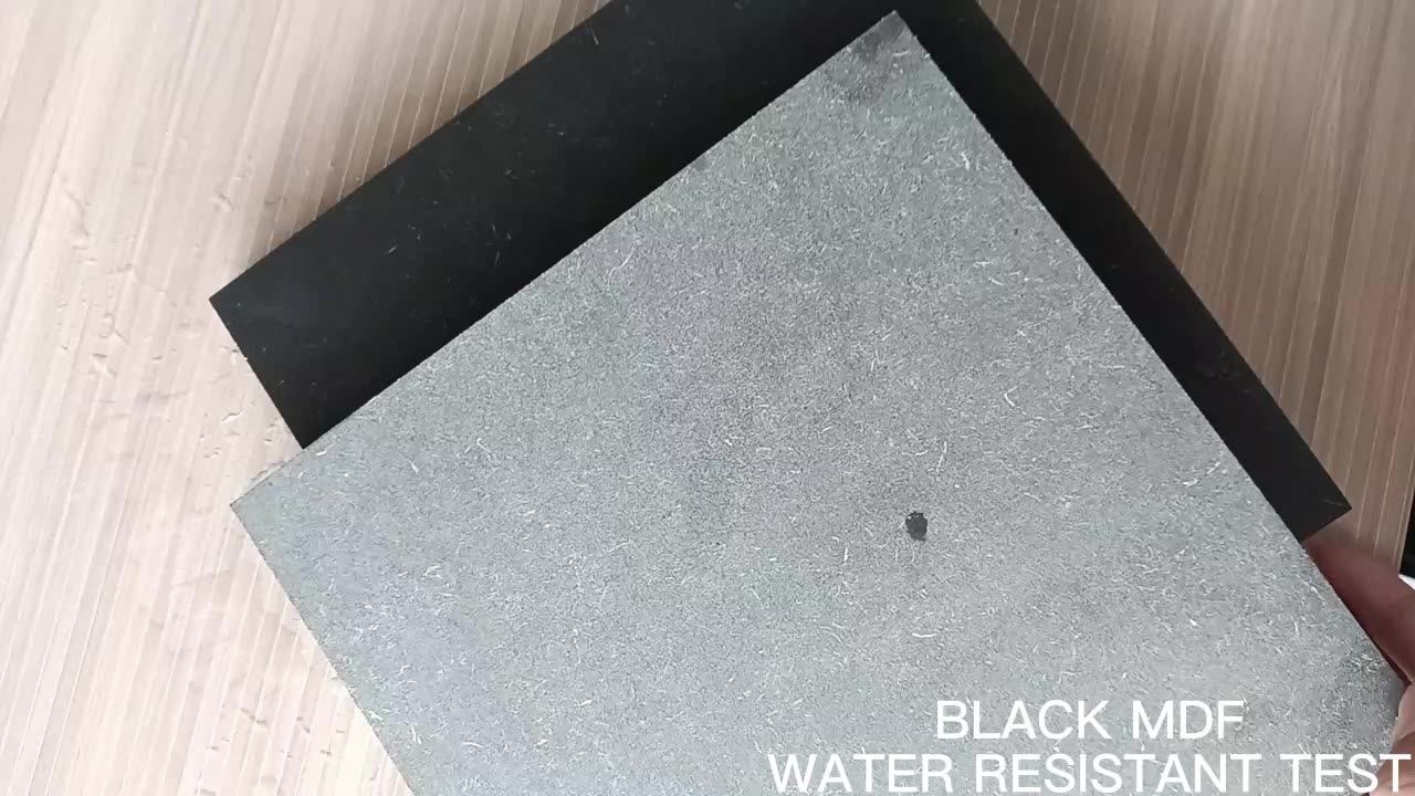 Mr Mdf/hdf Astm Tsca Grade Waterproof Fr Black Mdf 12mm Dark Black ...
