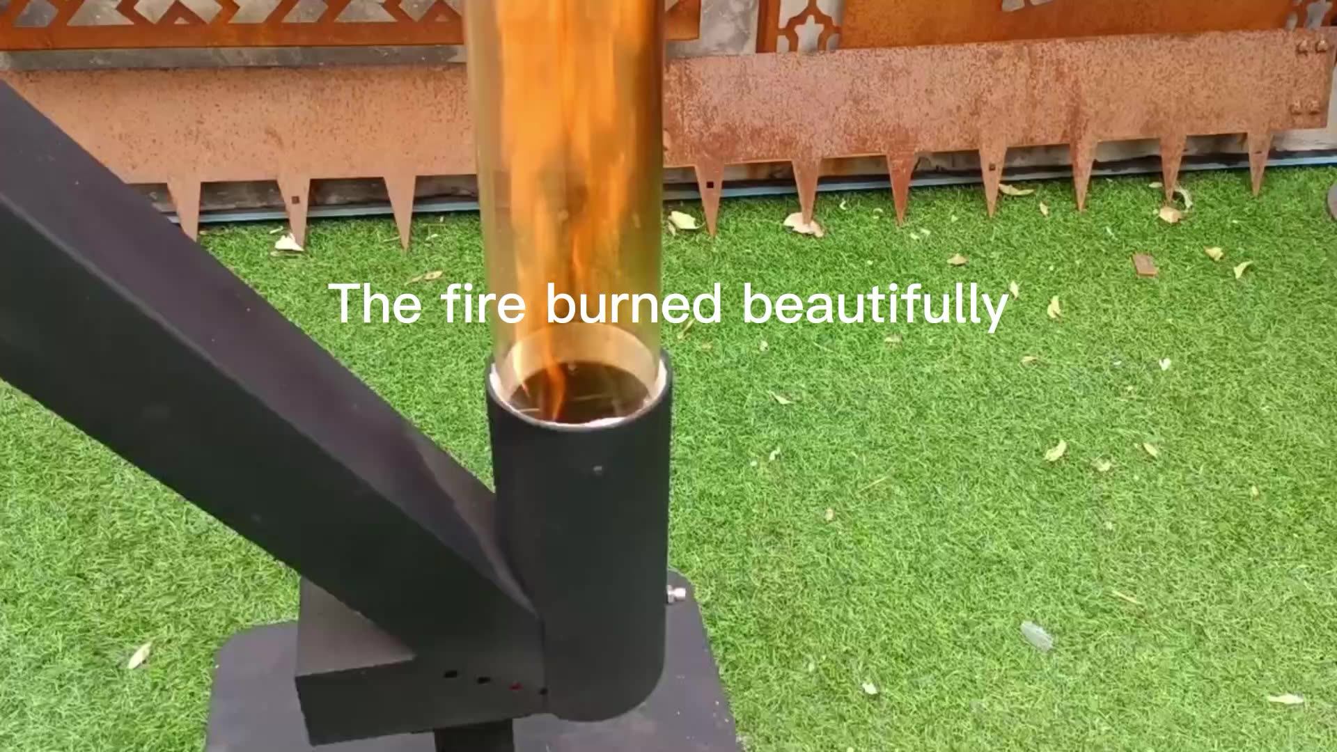 Biomass Rocket Stove Patio Wood Pellets Heater Garden Pellet Torch ...