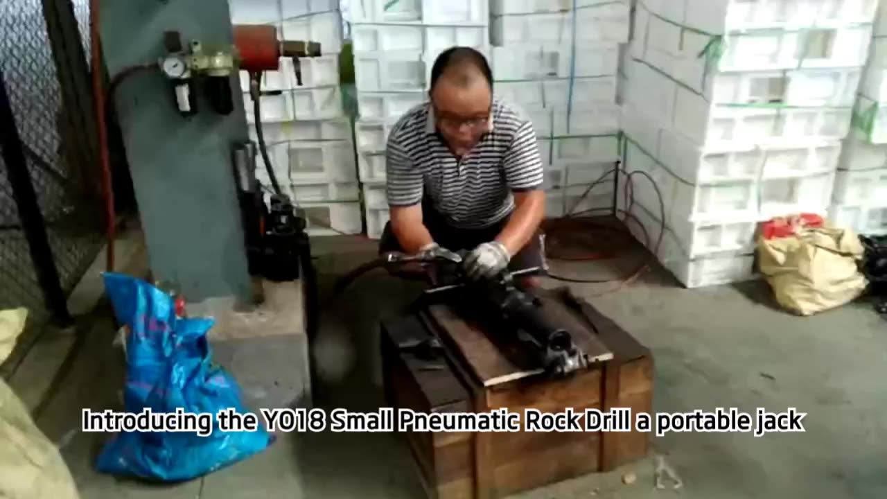 Small Pneumatic Rock Drill Yo18 Portable Jack Hammer Machine For Mining ...