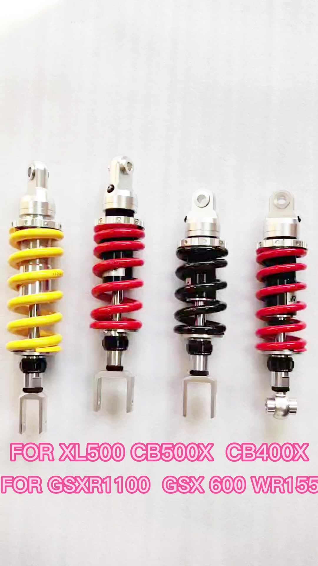 10mm Spring 305mm Motorcycle Shock Absorber For For Xl500 Cb500x Cb400x ...