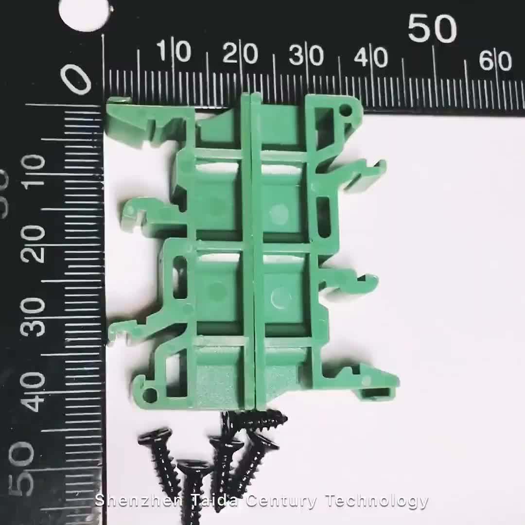 Taidacent Pcb Circuit Board Brackets Din Rail 35mm C45 Rail Mounting ...