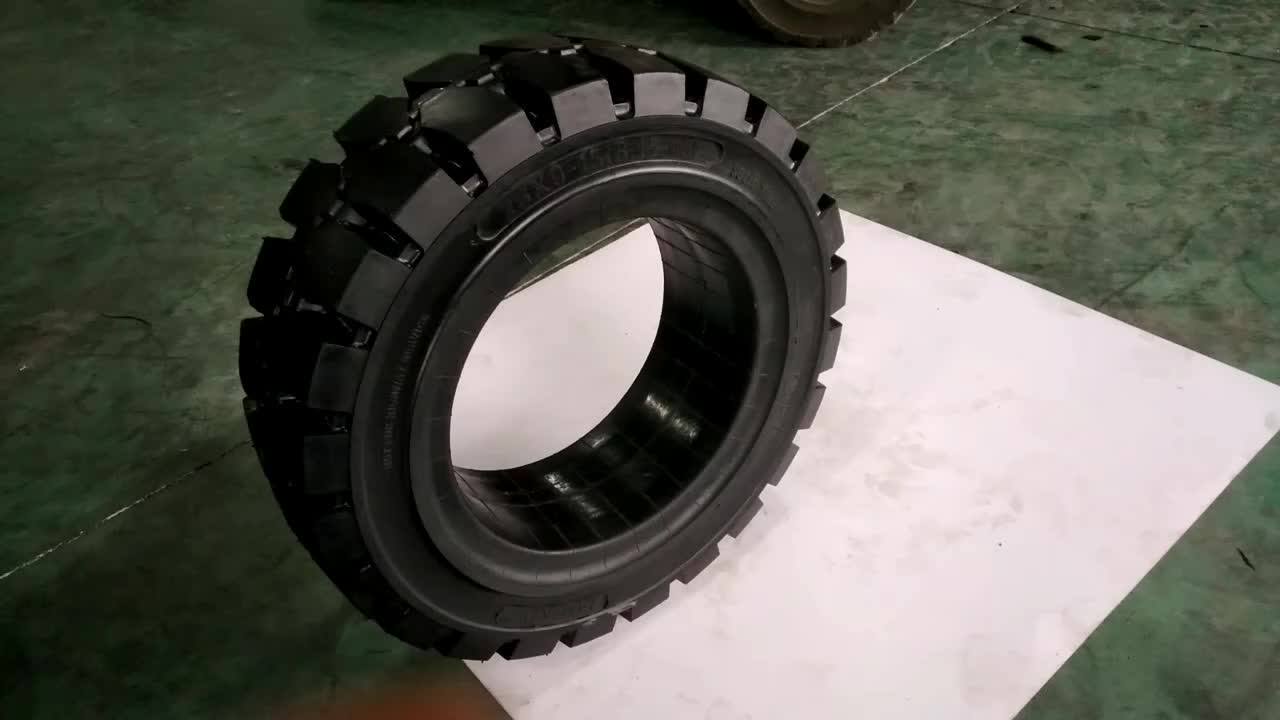 Topower High Quality Forklift Solid Rubber Tire 8.15-15 For Toyota ...